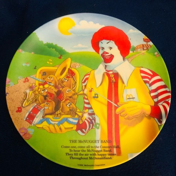 McDonald's | Dining | Vintage 977 1989 Versions Of Mcdonalds Melamine ...